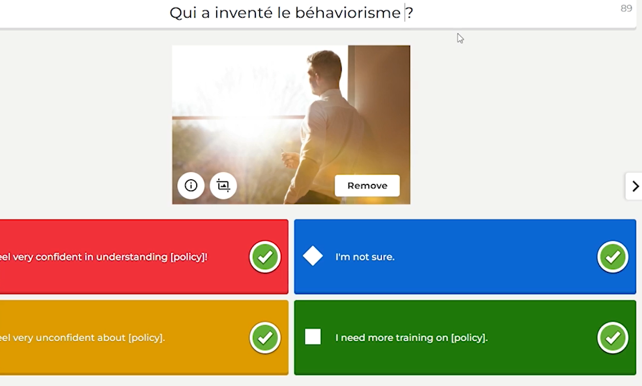 QCM avec flashcode - Devenir formateur - coach