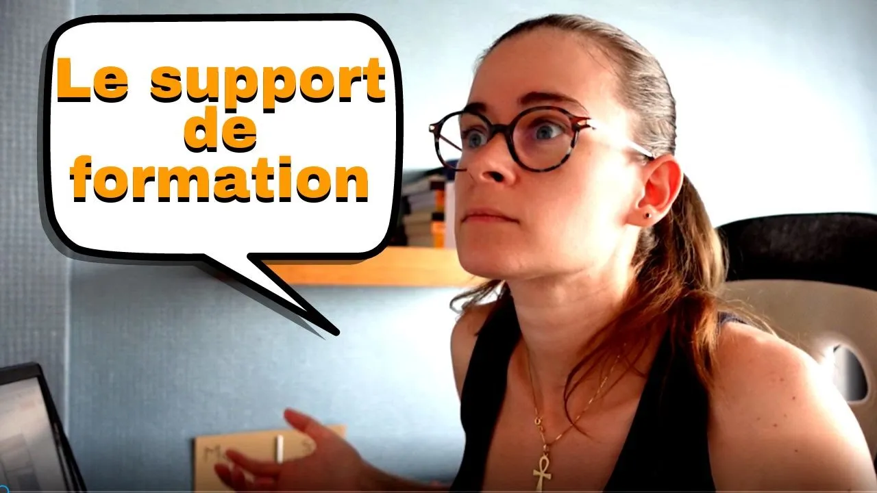 Le support de formation, je le donne ou pas